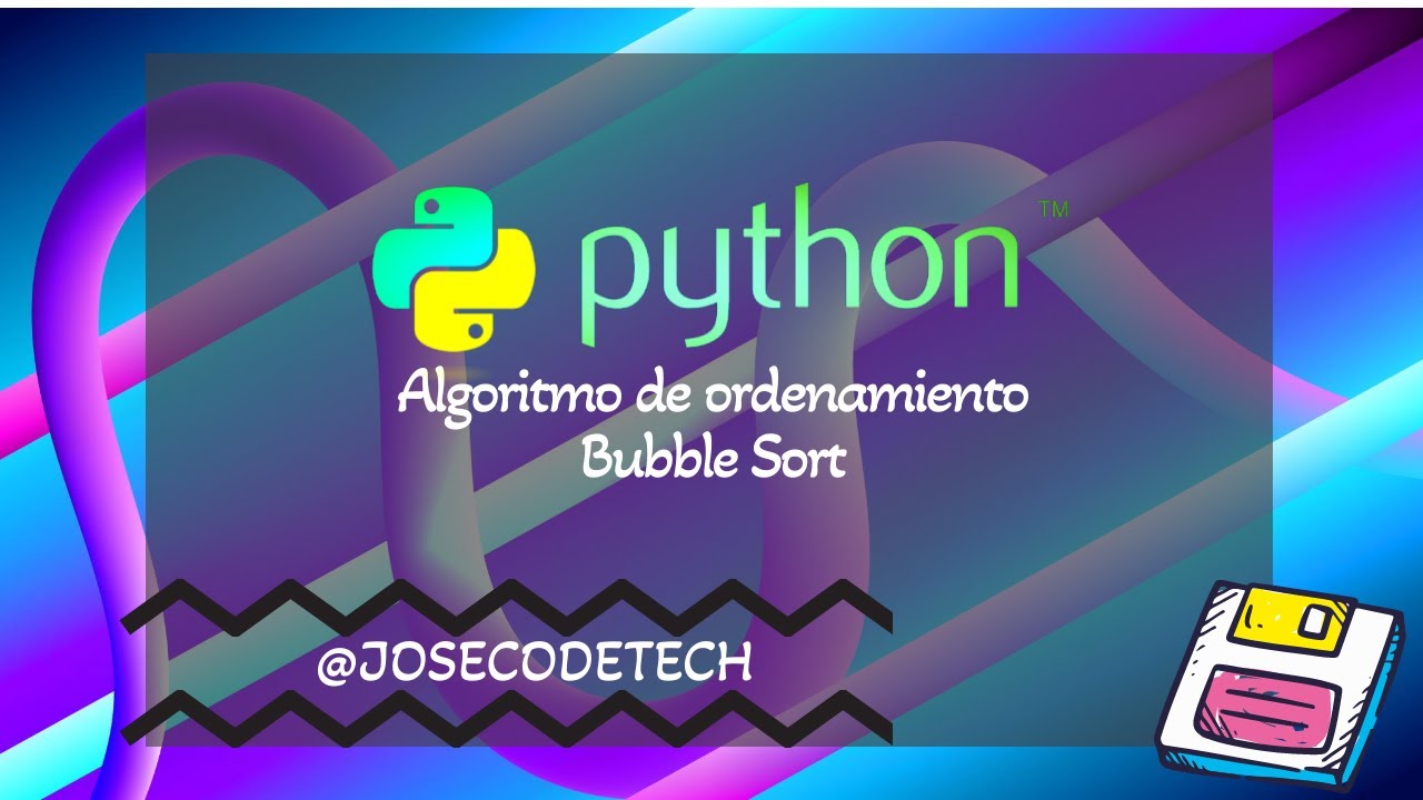 54 Python, bubble sort - YouTube
