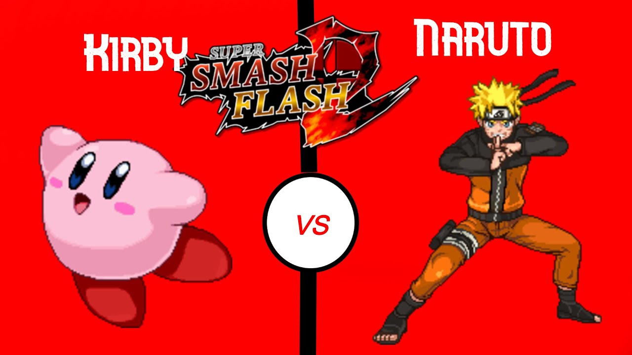 SSF2: Naruto vs Kirby! - YouTube