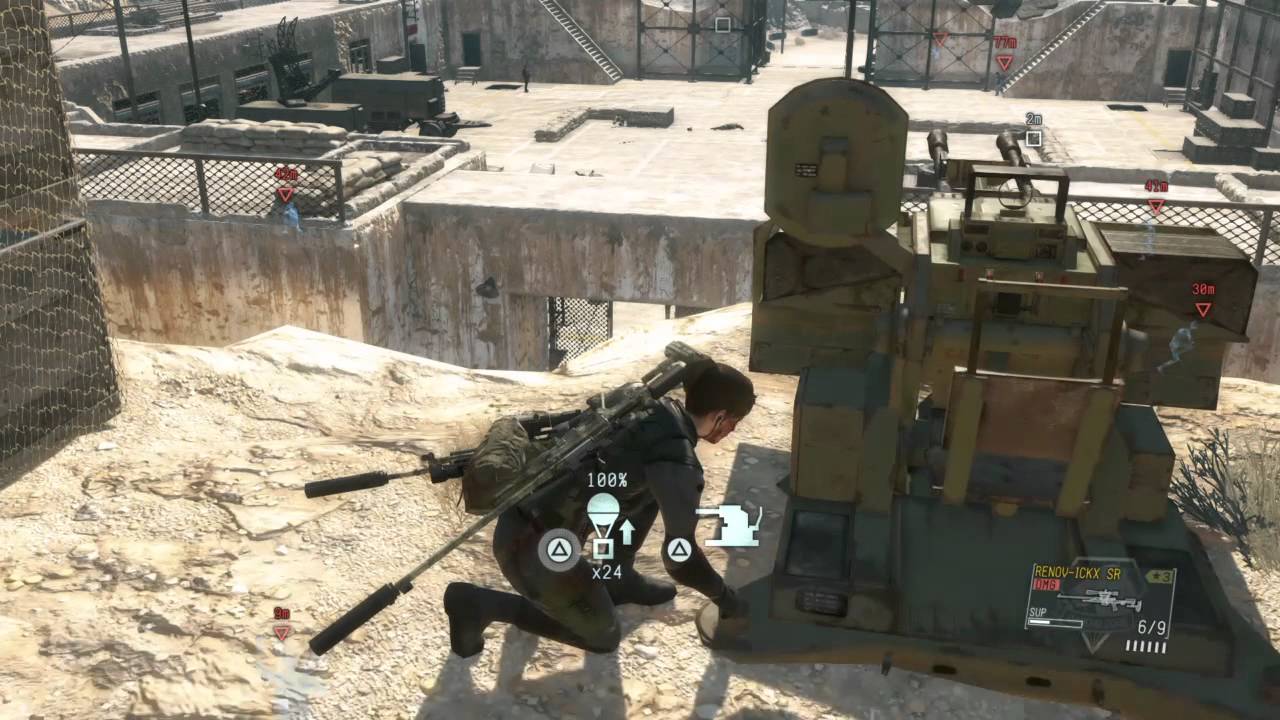 METAL GEAR SOLID V: Capturing The Fireman - YouTube