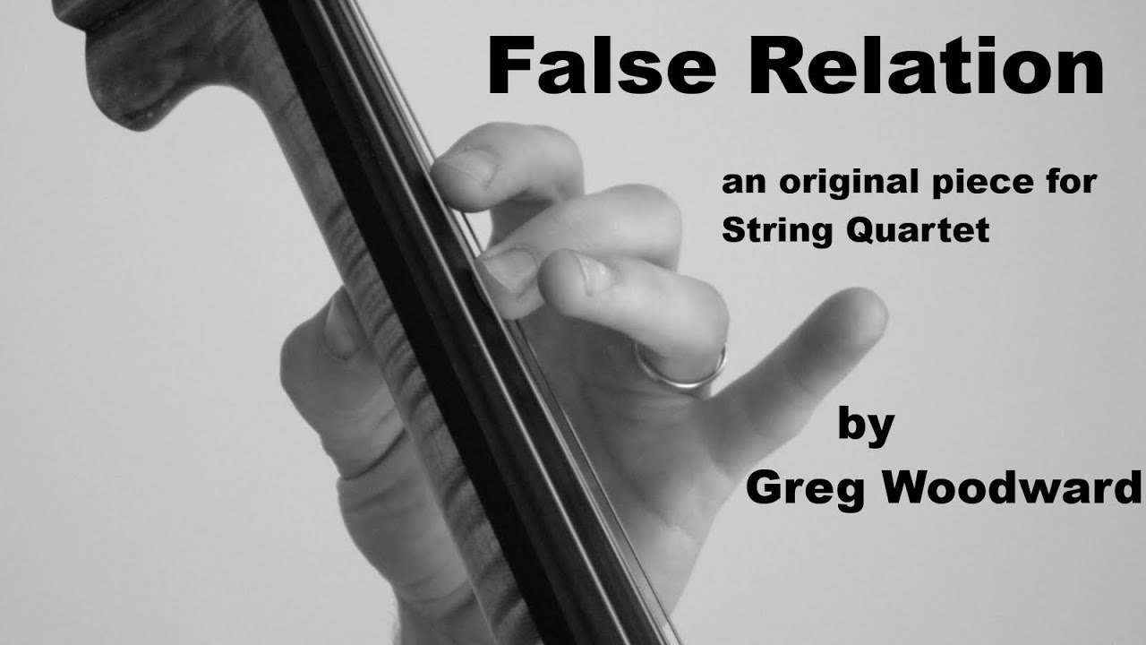 False Relation - original piece for String Quartet - YouTube