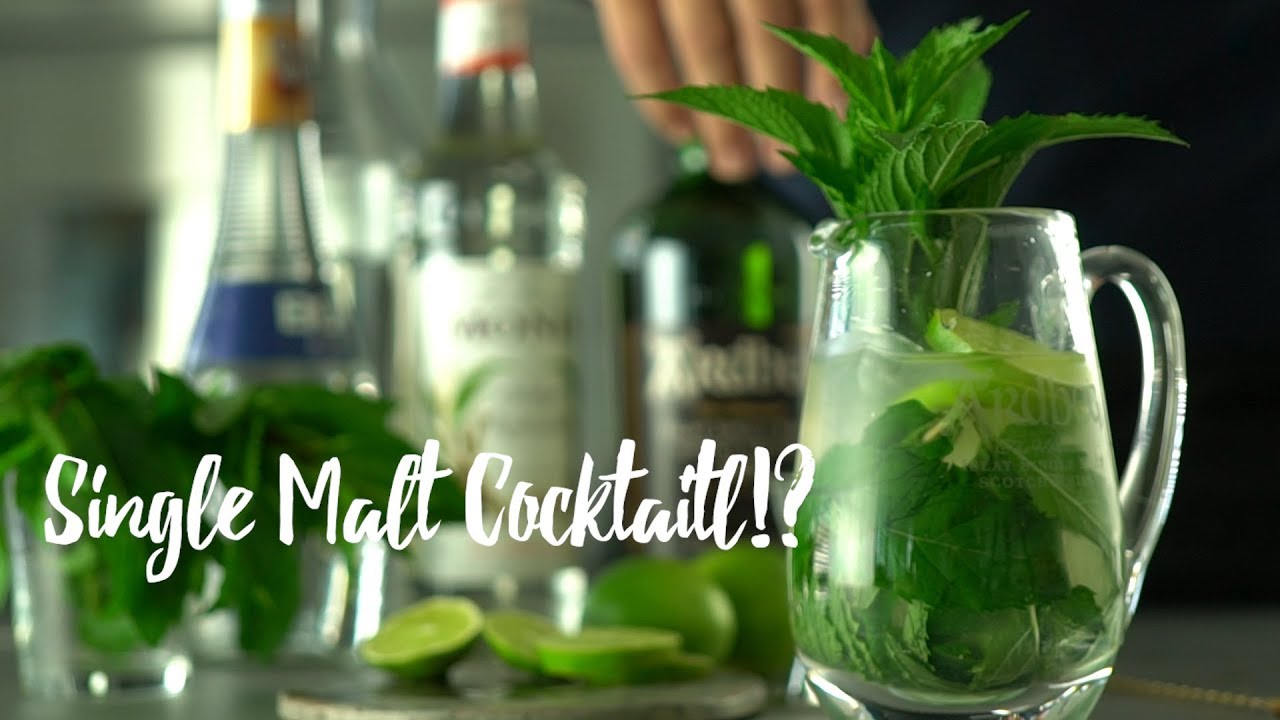 Single Malt Cocktail: Ardbeg Mojito. Gourmondo Angeberwissen - YouTube