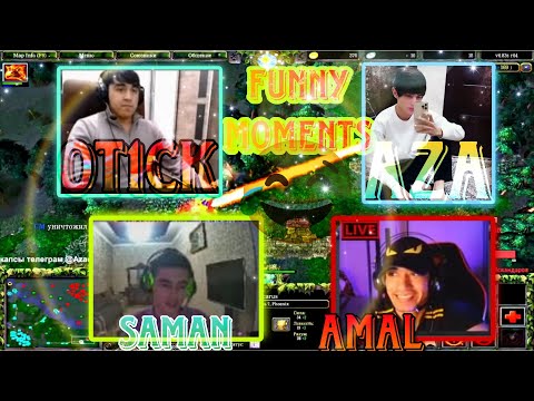Ot1ck & Amal & Aza & Saman funny😂 moments 😍