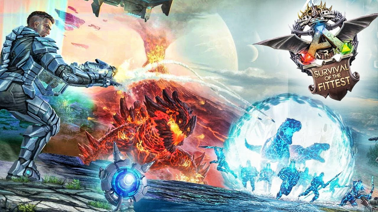 Last Zone Fight With Giga Army ARK PVP 🔥 : ARK Survival of the Fittest ...