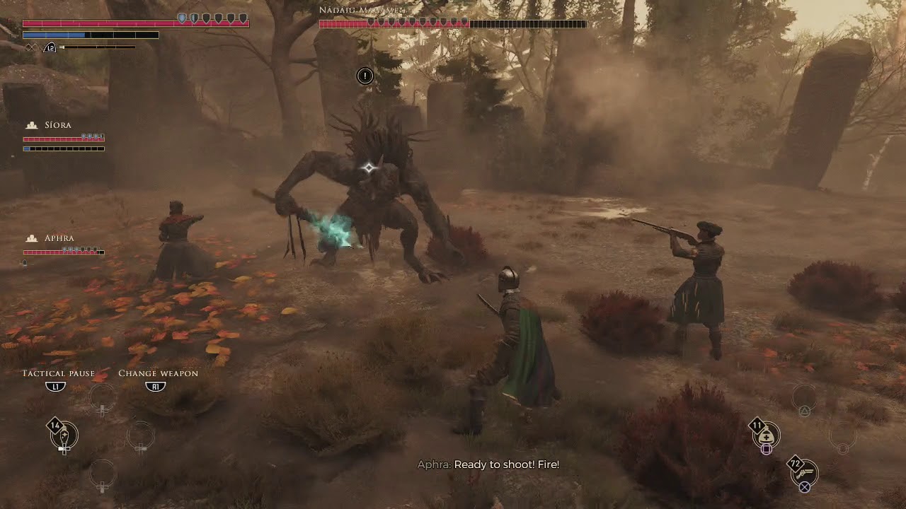 Greedfall Nadaig Magamen Boss Fight - YouTube