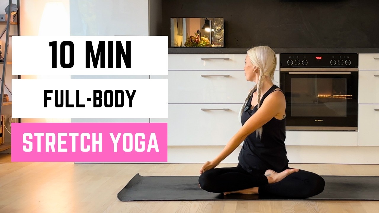 10 Minute - Full Body Stretch, Morning Yoga | DEEP STRETCH 💆💆‍♀️ ...