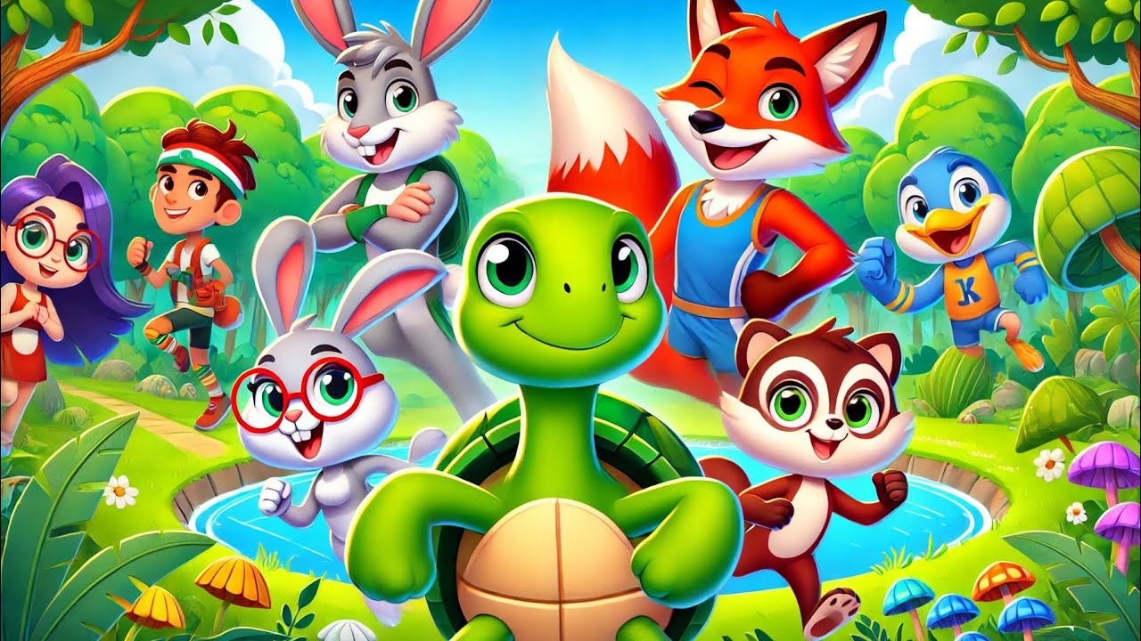 "Giggly and the Crafty Traps | Funny Cartoon for Kids | Adventure ...