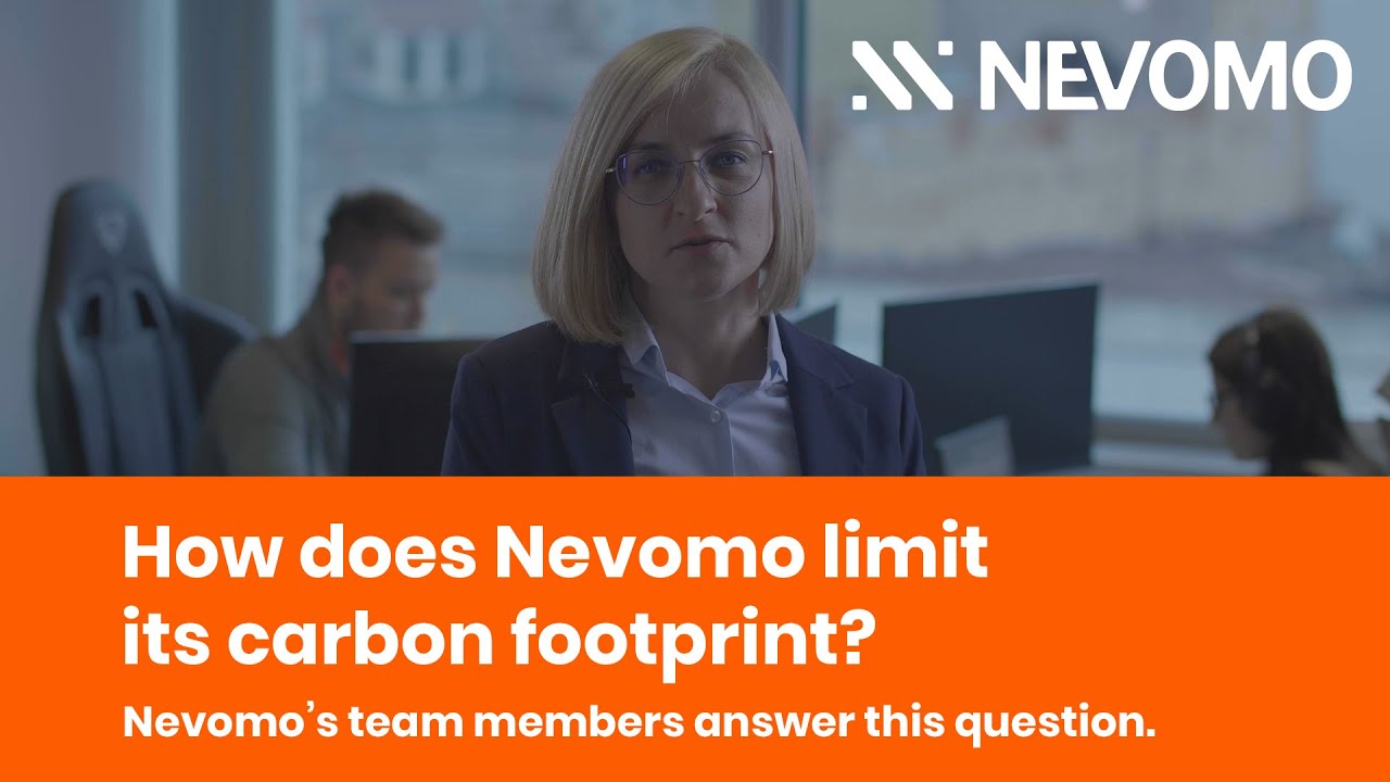 How does Nevomo limit its carbon footprint? - YouTube
