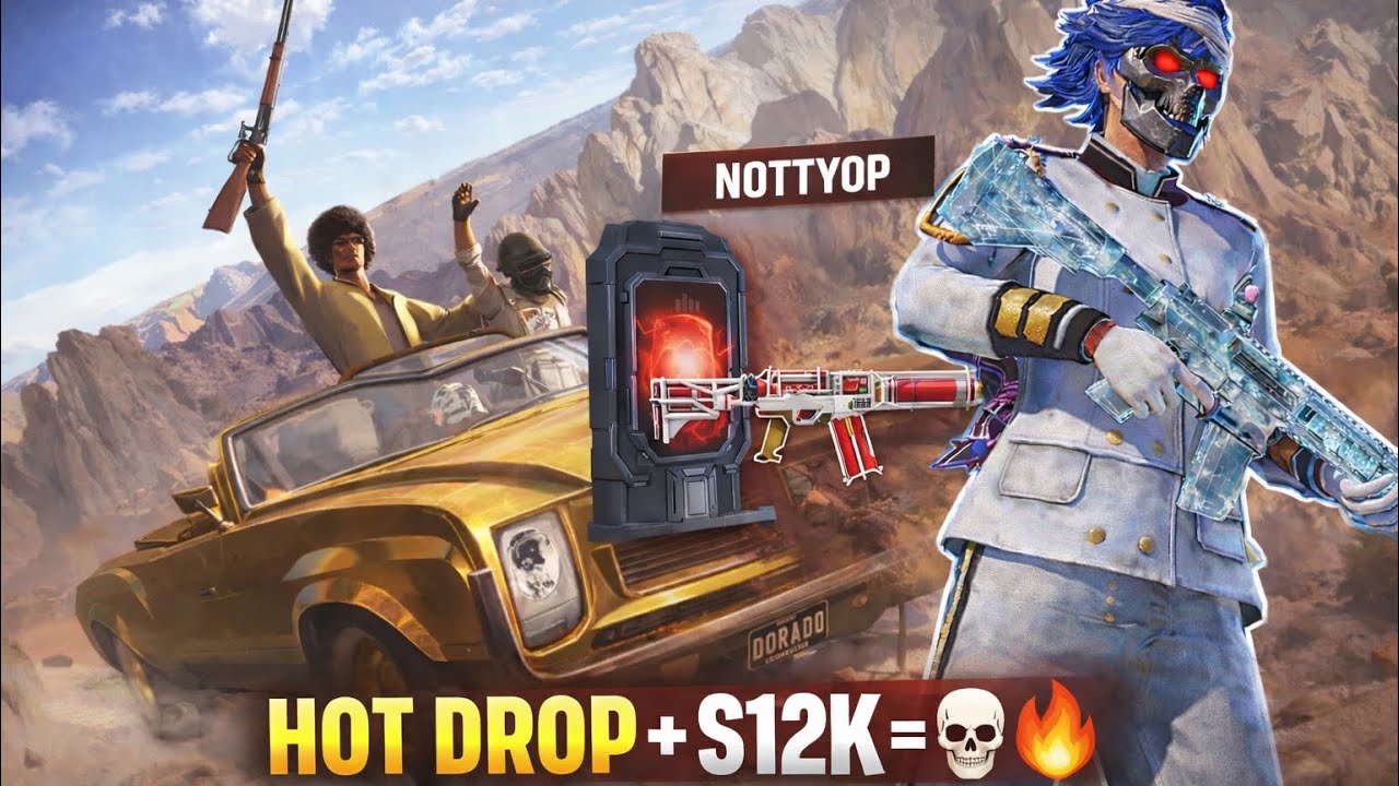 S12K shotgun Close range Madness 😈 | PUBG Mobile Hot Drop - YouTube