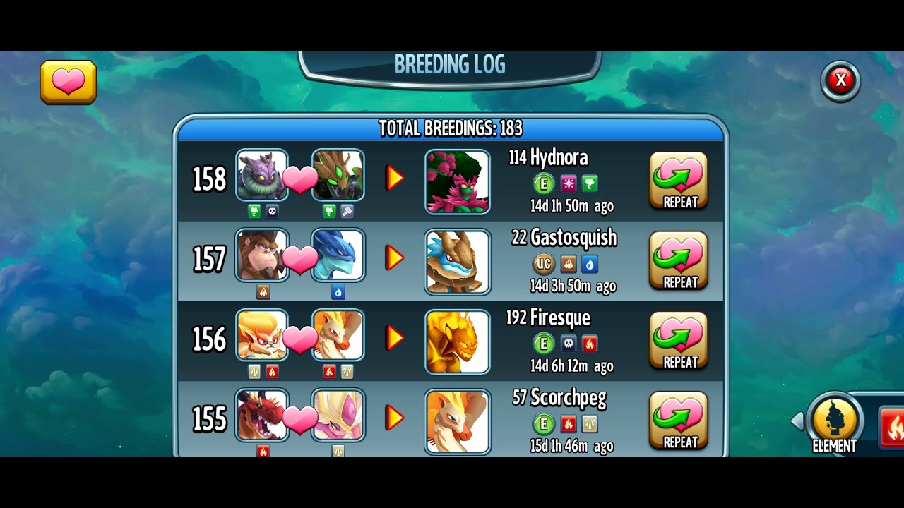 how to breed firesque in monster legends - YouTube