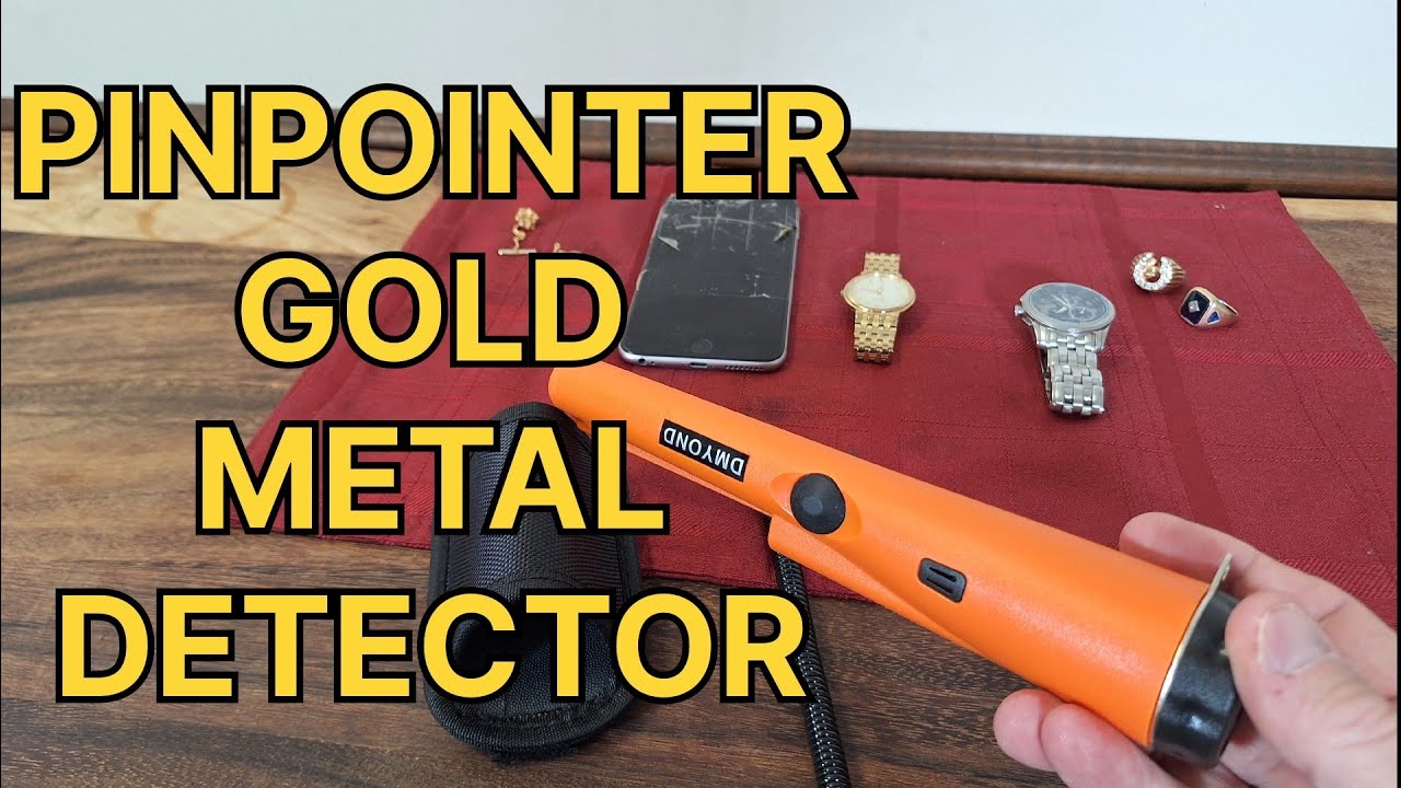 Dmyond Gold Detector Pin pointer Detector - Metal Detecting Review ...