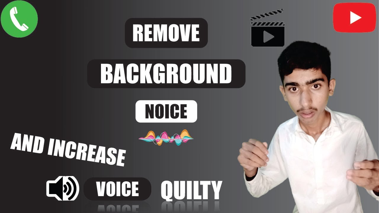 How To Remove Noise In Your Video And Audio | How To Increase Your Voice Quality | Technical-ARO ...