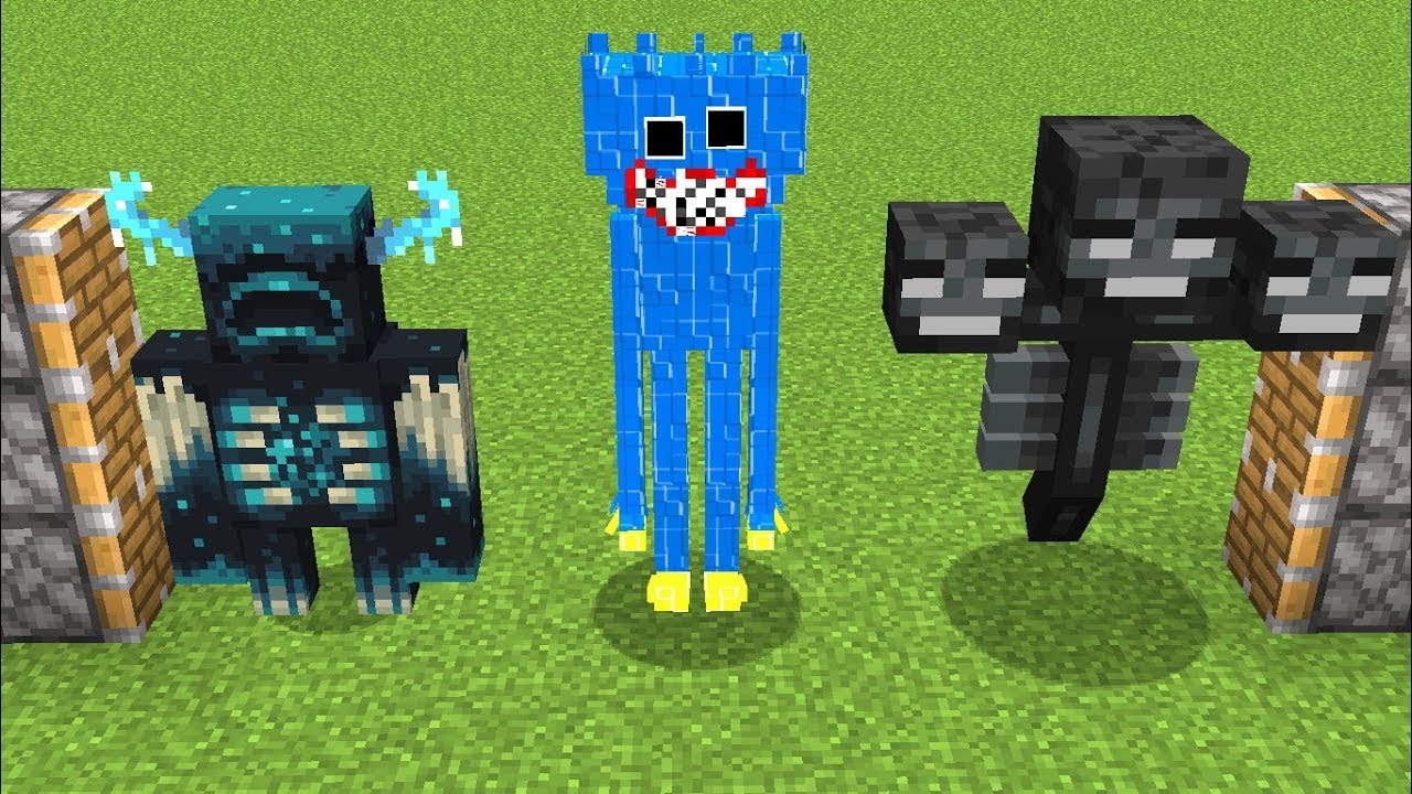 warden + huggy wagy + wither = ??? - YouTube