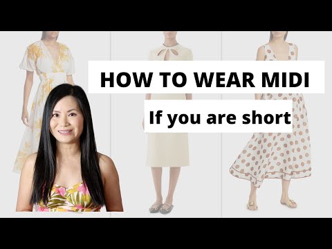 Midi Dresses for Short Girls- How to Make it Work on Petites