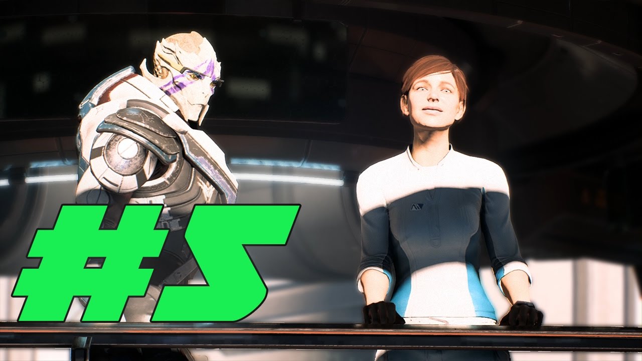 Mass Effect Andromeda: Female Ryder - Part 5 "EOS" - YouTube