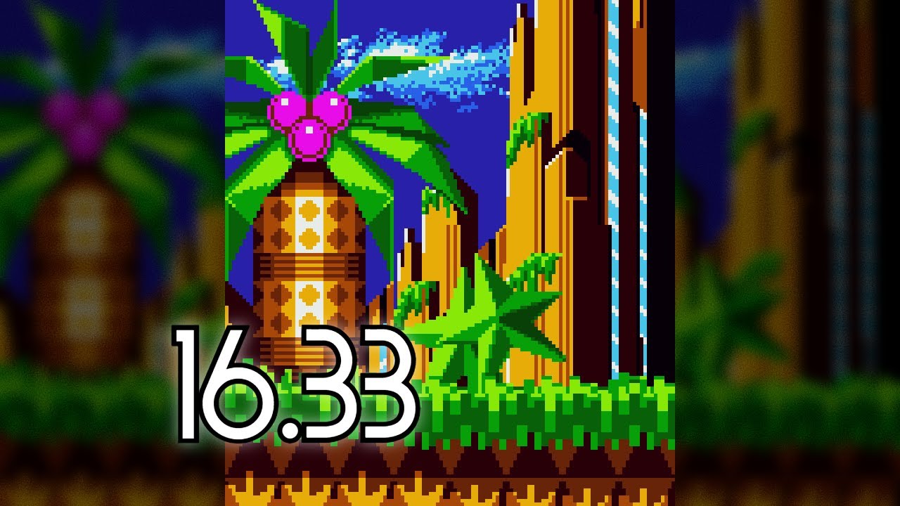 Sonic CD (2011) - Palmtree Panic 2 (Sonic) in 16.33 [World Record ...