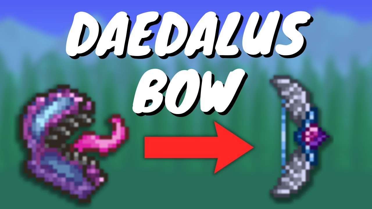 I got the DAEDALUS BOW! 🏹 - Terraria Hardmode - YouTube