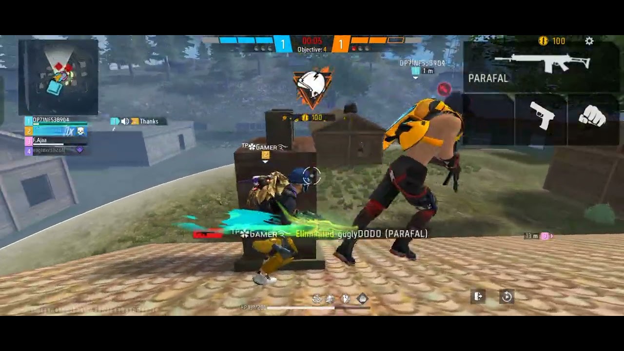 Qatra video ff parafal gun - YouTube