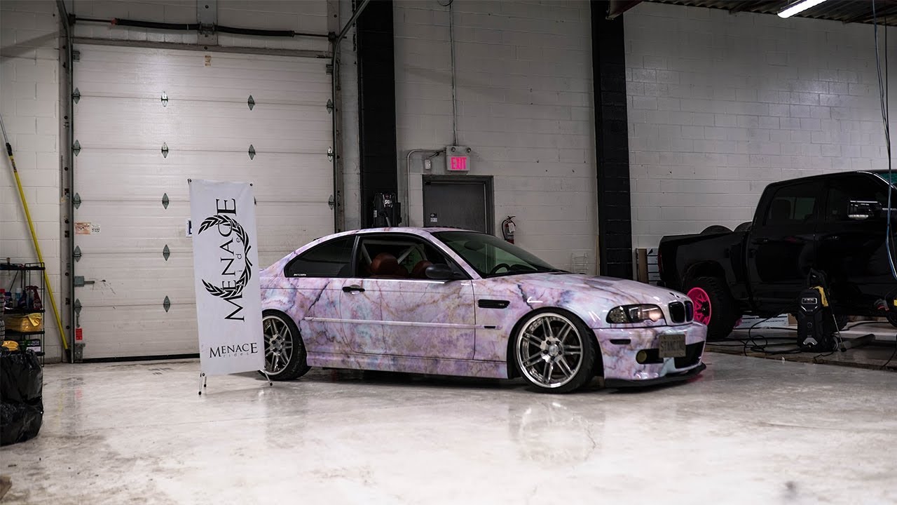 First Marble Wrapped BMW M3 | 4k - YouTube