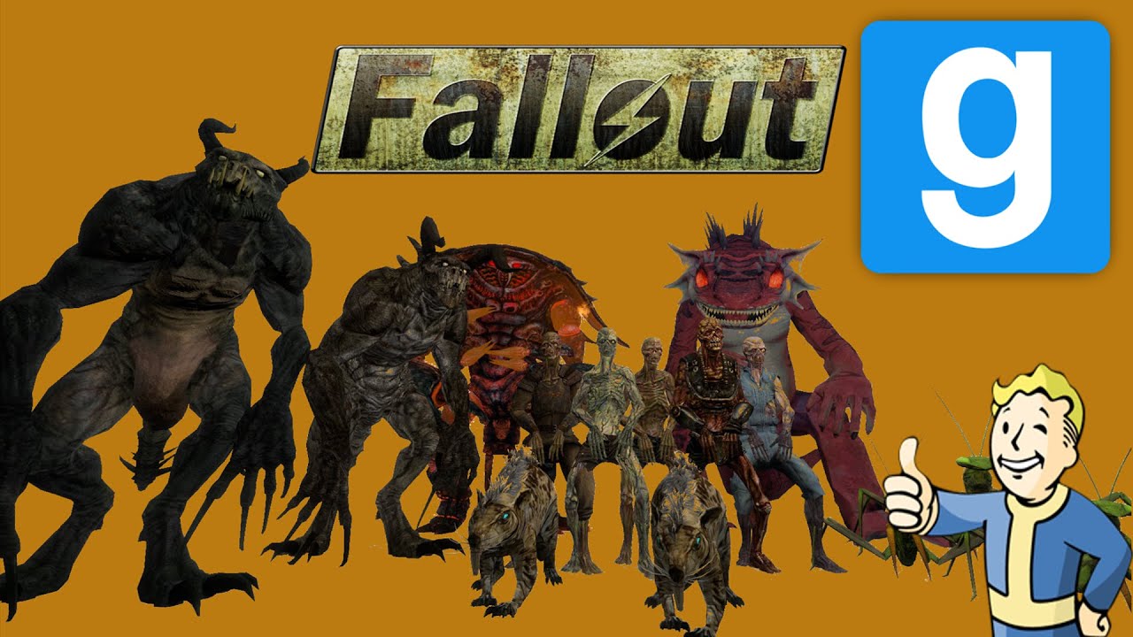 Garry's Mod: Fallout SNPC's - YouTube