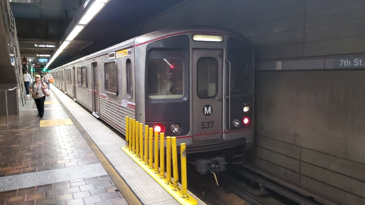 LA METRO 'B' Line, East-bnd | Vermont/Sunset to 7th St./Metro Center ...