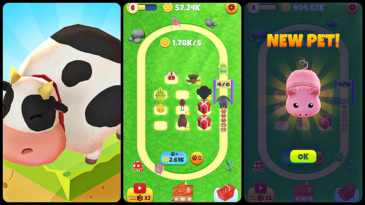 Animal Merge Run (Gameplay Android) - YouTube