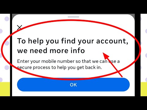 To Help You Find Your Account We Need More Info Instagram Problem
