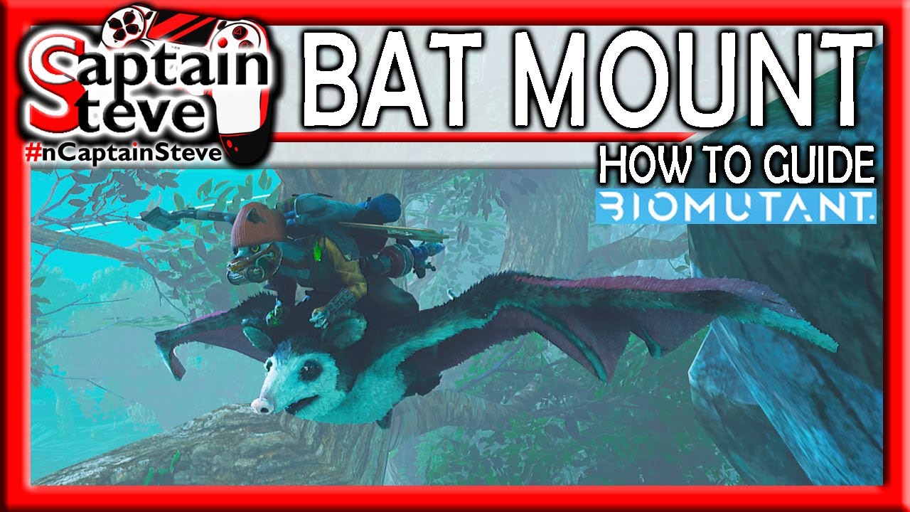 Biomutant BEST SECRET HIDDEN MOUNT How To Get A BAT Tame Batnam Mount ...