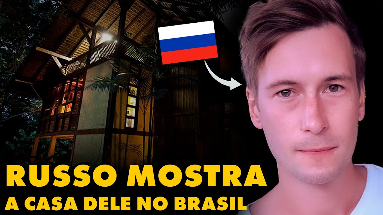 Gringo russo exibe sua casa em Florianópolis - YouTube