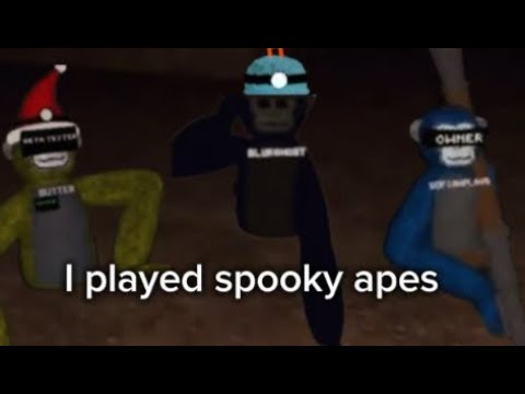 I played spooky apes| Blue ghost vr - YouTube