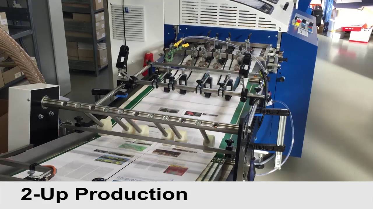 MBO Cut Sheet Stacker - YouTube