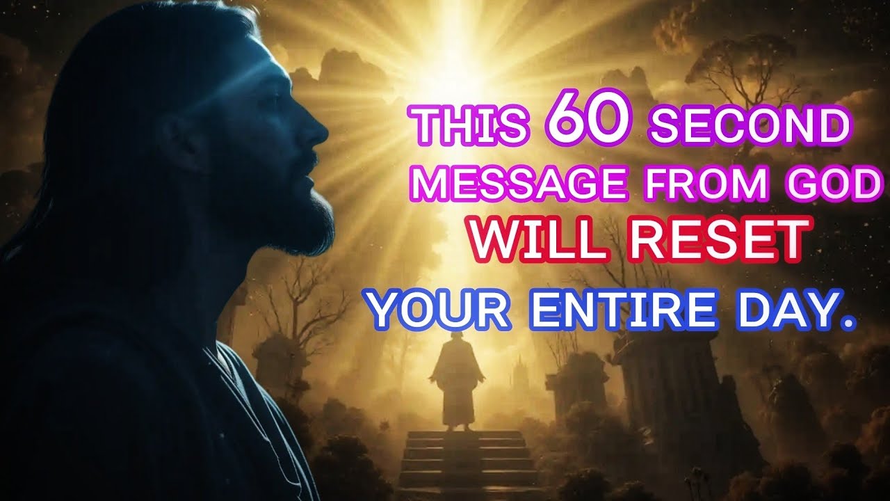 This 60-Second Message from God Will Reset Your Entire Day. - YouTube