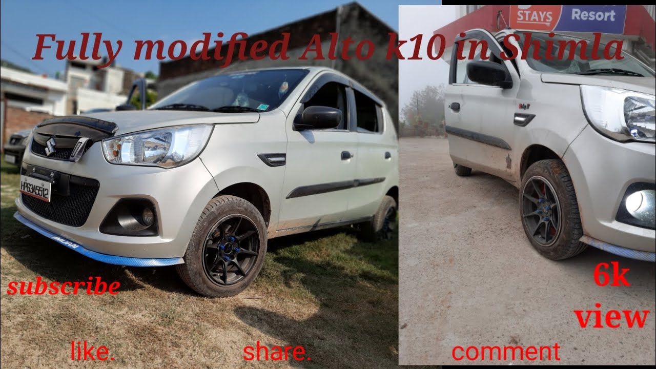 Fully modified alto k10 / shimla modified car altok10 - YouTube
