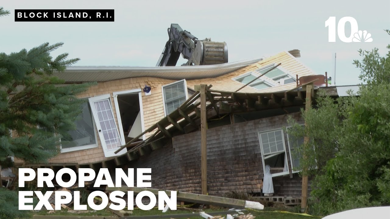 Block Island home explosion blamed on propane - YouTube