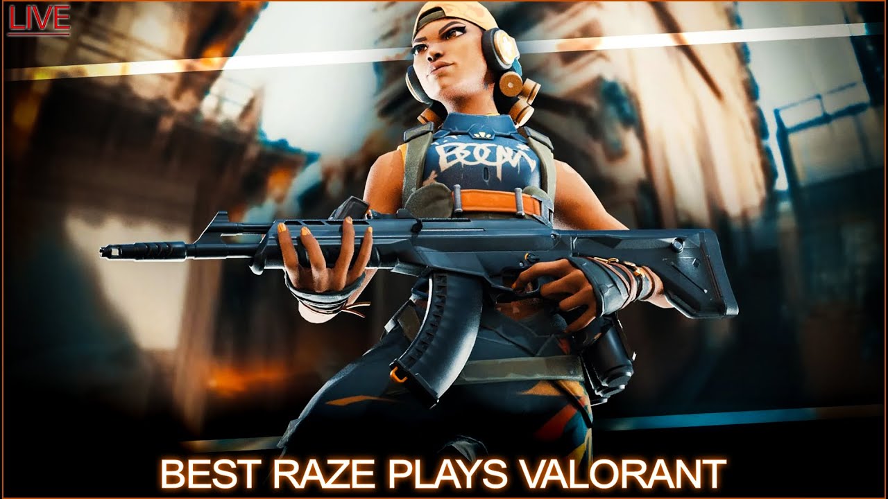 LIVE AGGRESSIVE RAZE PLAY ( Valorant ) - YouTube