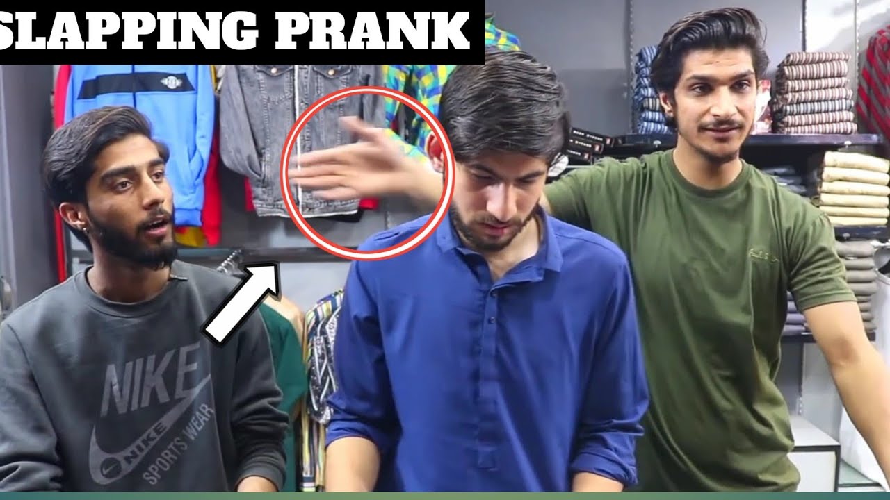 Slapping prank || prank || comedy prank || prank on people - YouTube