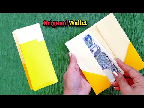 Modular Origami Wallet Tutorial/DIY/Paper Wallet - YouTube