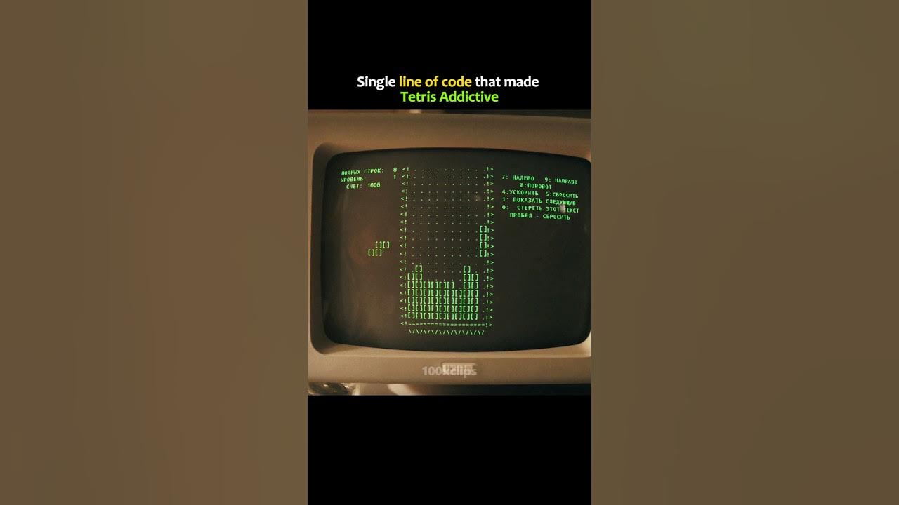 How single line of code made Tetris most addictive game #tetris #shorts - YouTube