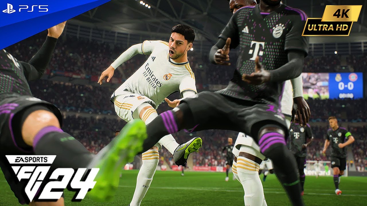 EA FC 24 | Real Madrid vs Bayern Munich - UEFA Champions League | PS5 ...