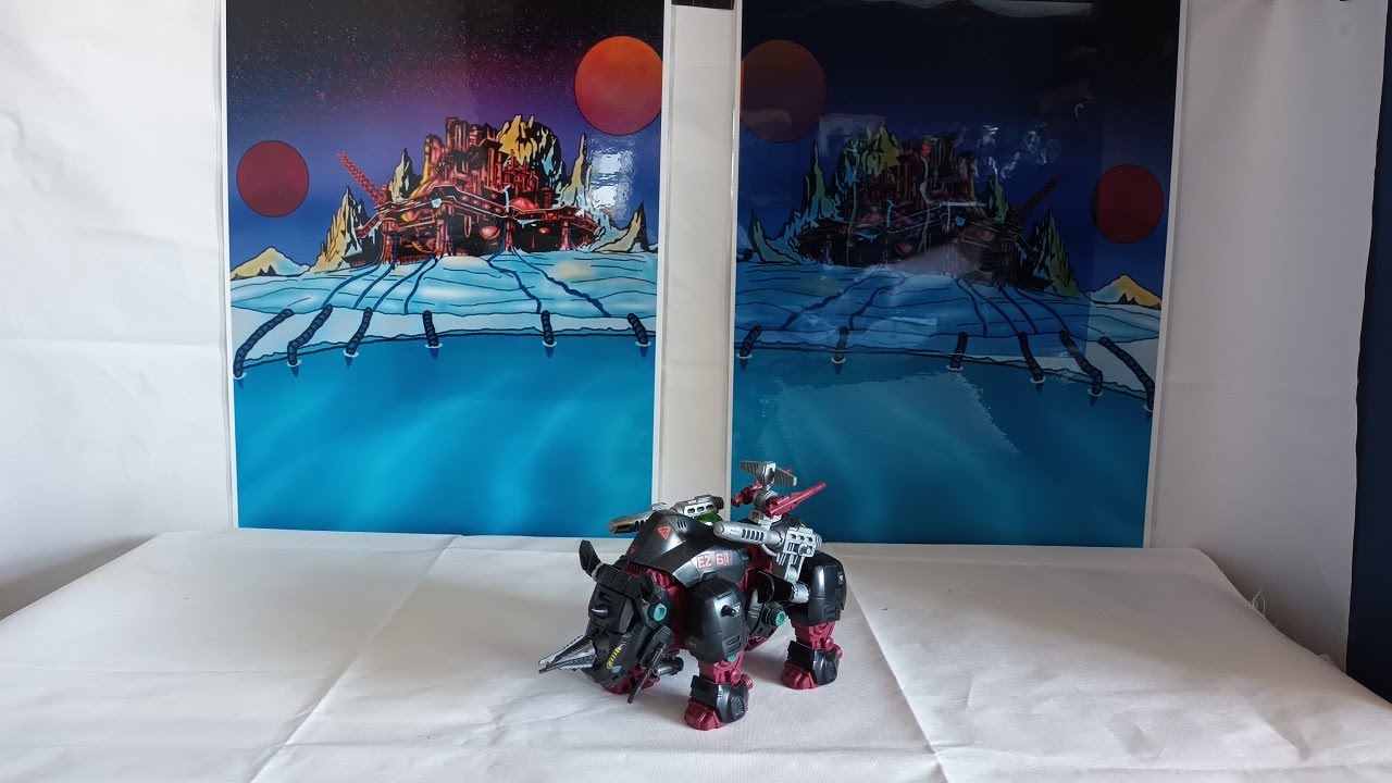 Black Rhimos "The Black Rhinos" Of Planet Zoidstar (Zoids Series 1 ...