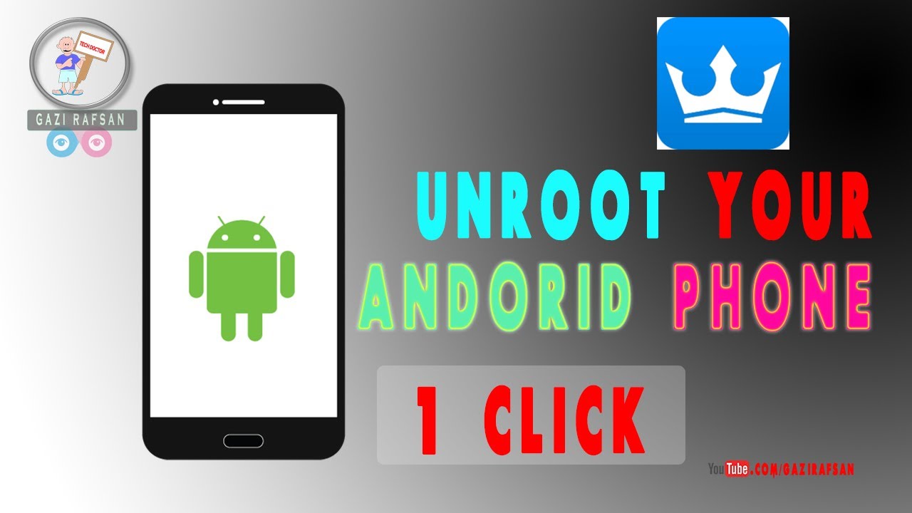 How to unroot your android phone using Kingroot || all most all device ...