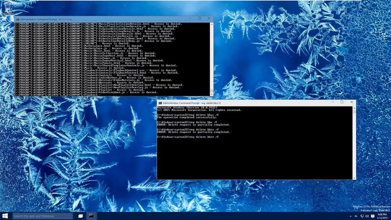 Destroying Windows 10 Build 9922! - YouTube