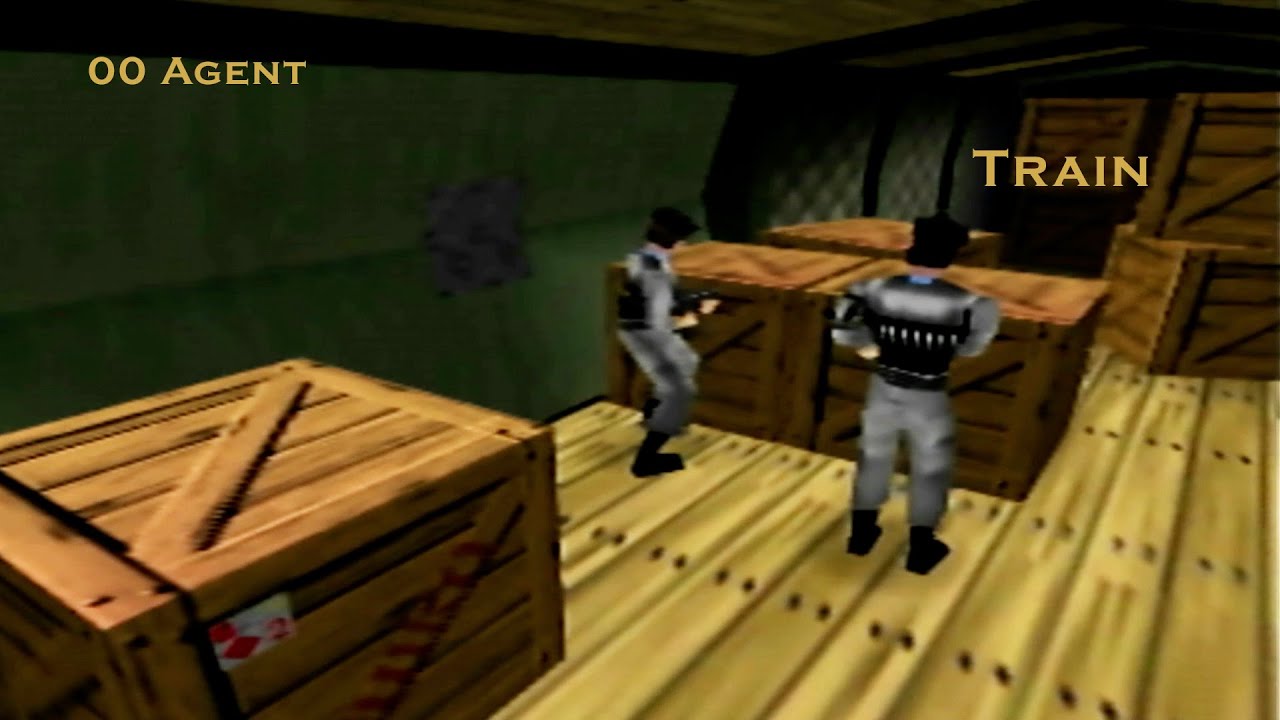 Goldeneye 007 | N64 | Playthrough | 00 Agent | Train - YouTube