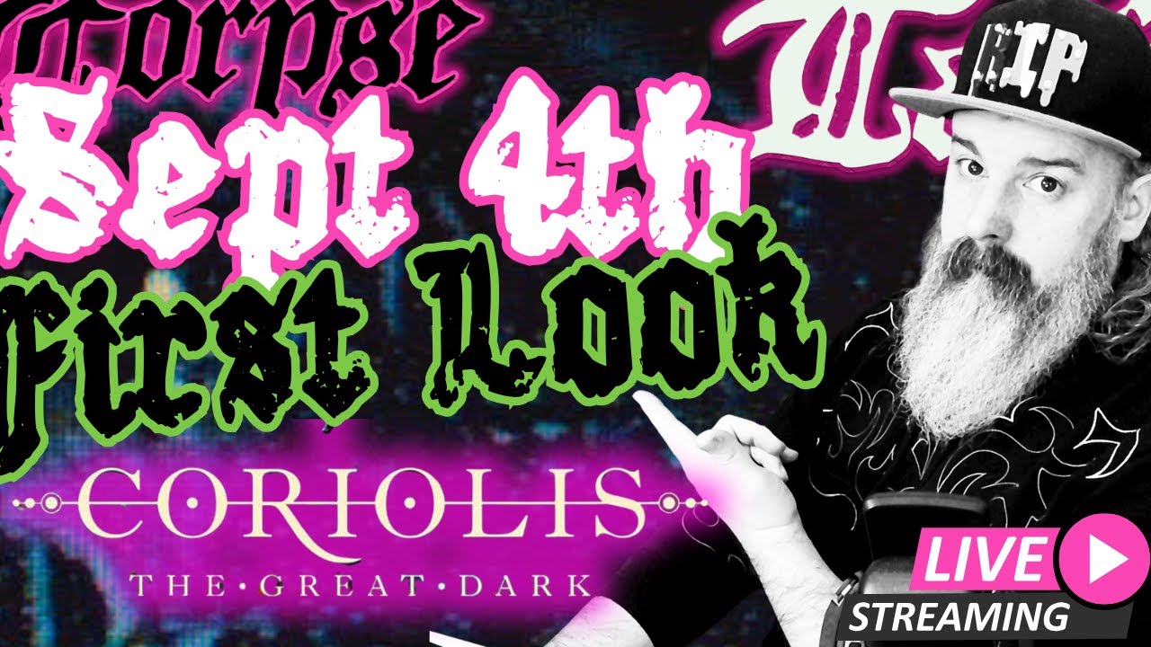 First look at #Coriolis The Great Dark TTRPG on Corpse Talk Live! - YouTube