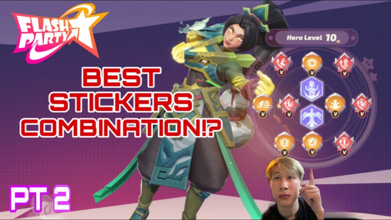 Stickers + Colorful Stickers Guide for ALL characters [PART 2/2 ...