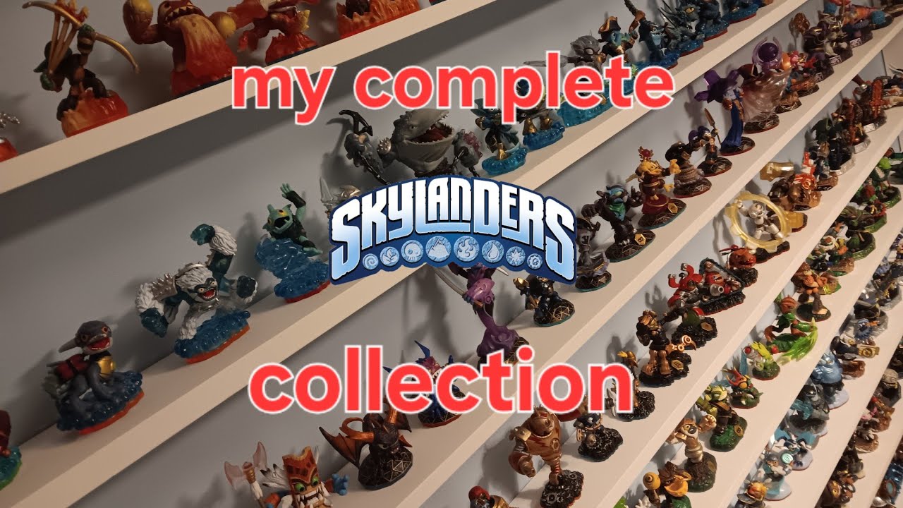 My complete Skylanders collection - YouTube
