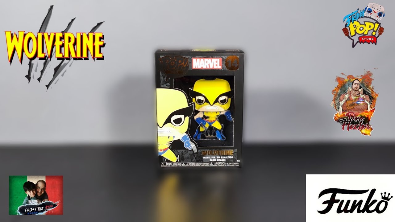 Marvel Pop | Wolverine Pin #14 - Funko Review (Recensione) Feat ...