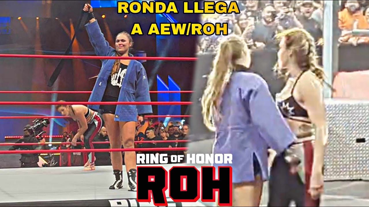 La Verdad por la que Ronda Rousey debutó en AEW/ROH - YouTube