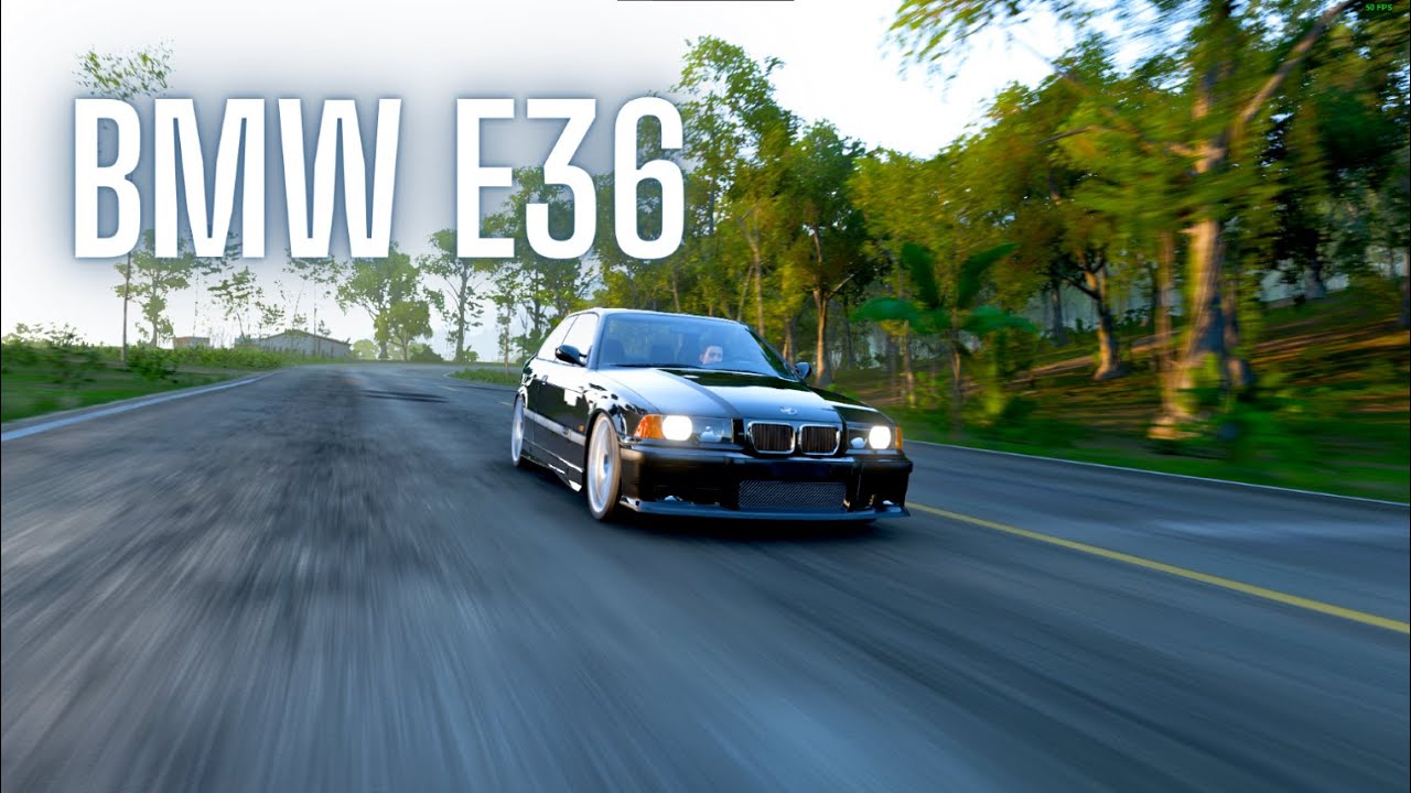 FORZA HORIZON 5 BMW E36 NEW POV!!! (g29 gameplay) - YouTube