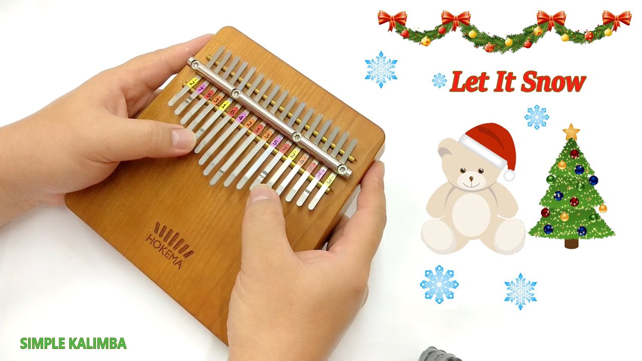Let It Snow ||•Kalimba Easy Tutorial•|| - YouTube