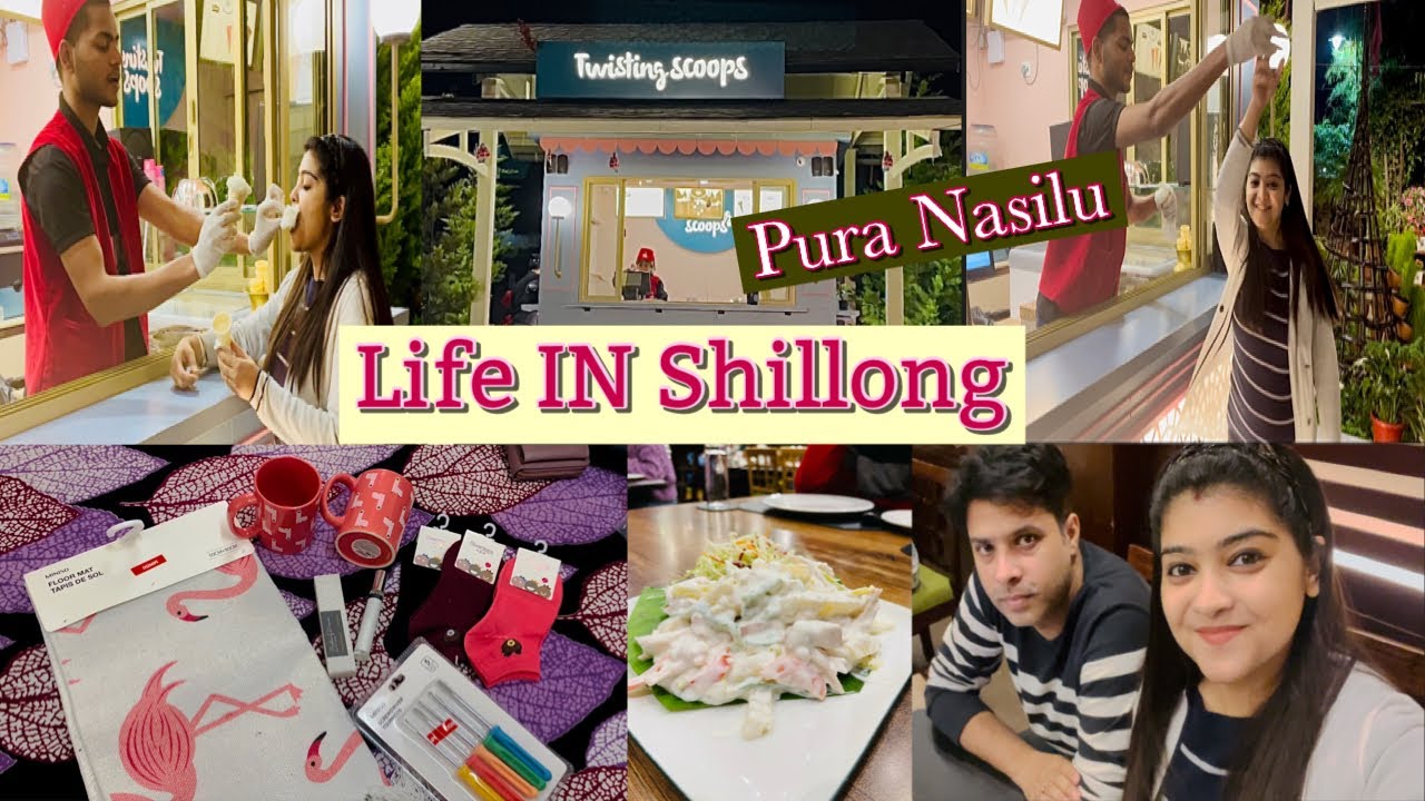 Turkish Icecream in Shillong.MINISO Shopping Haul |Twisting Scoops 1st ...